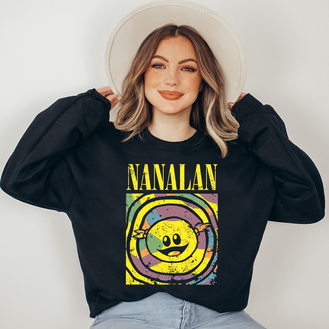 Vintage Nanalan Meme Trending Sweatshirt,cartoon Clothing,retro Peepo ...