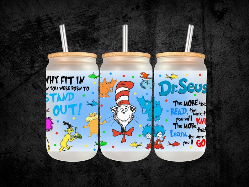 Dr.seuss Libbey Cup - Etsy
