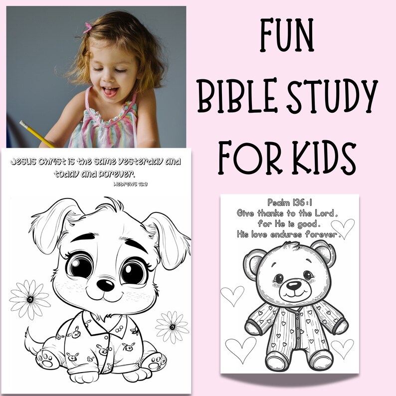 Preschool Bible Verse Printable Coloring Pages for Christian Kids ...