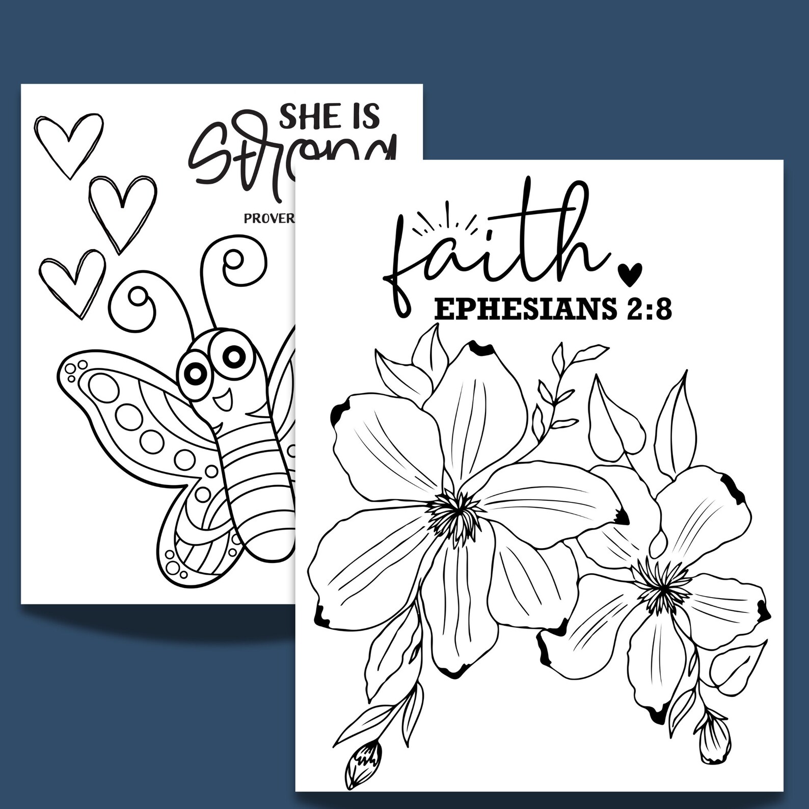 Mom's Bible Verse Printable Worksheet Christian Sunday School Digital ...