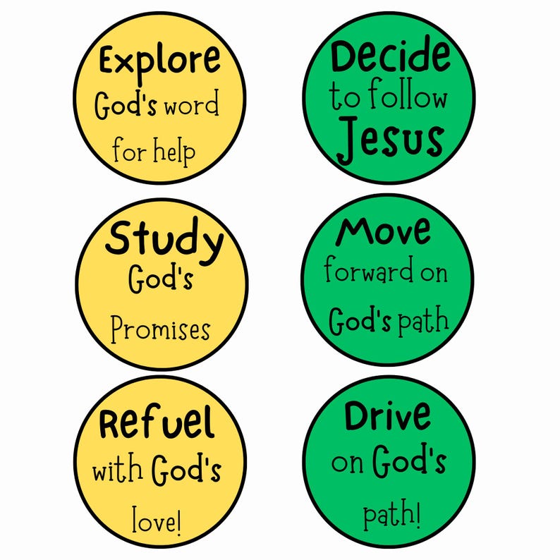 Christian Craft Sunday School Bible Activity Printable PDF Kid Church ...