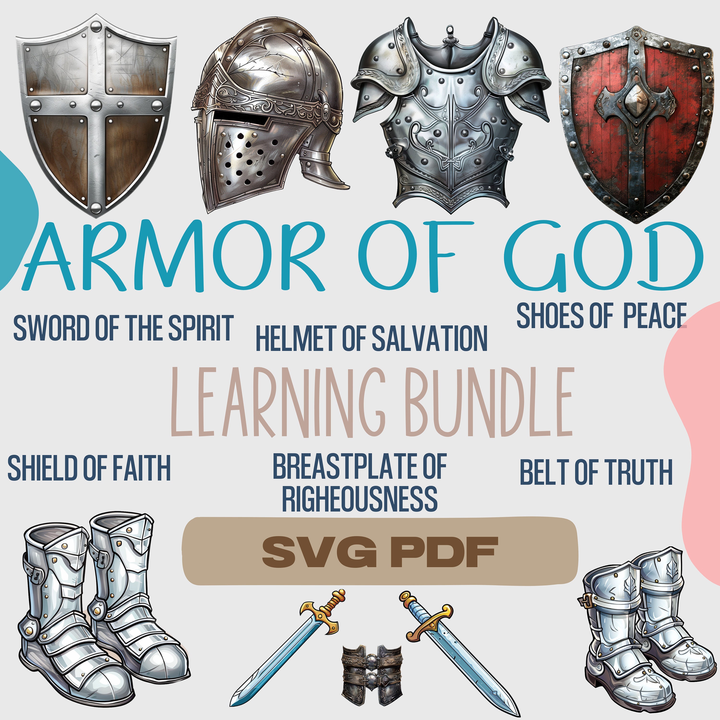 Armor of God Printable Activity for Kid Full Armor of God Bible ...