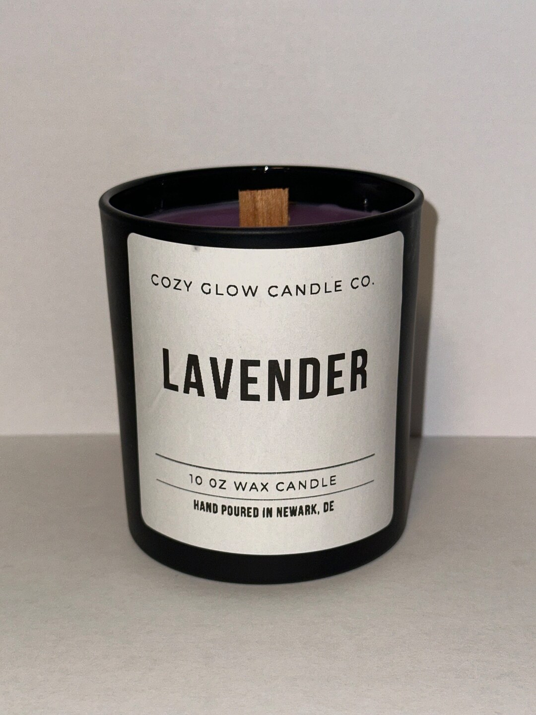 10 Oz Candle Lavender - Etsy