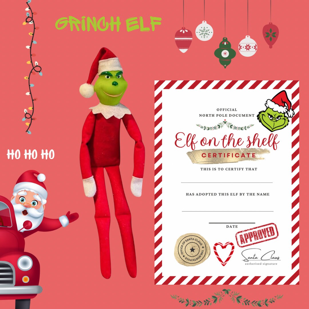 Grinch Elf - Etsy