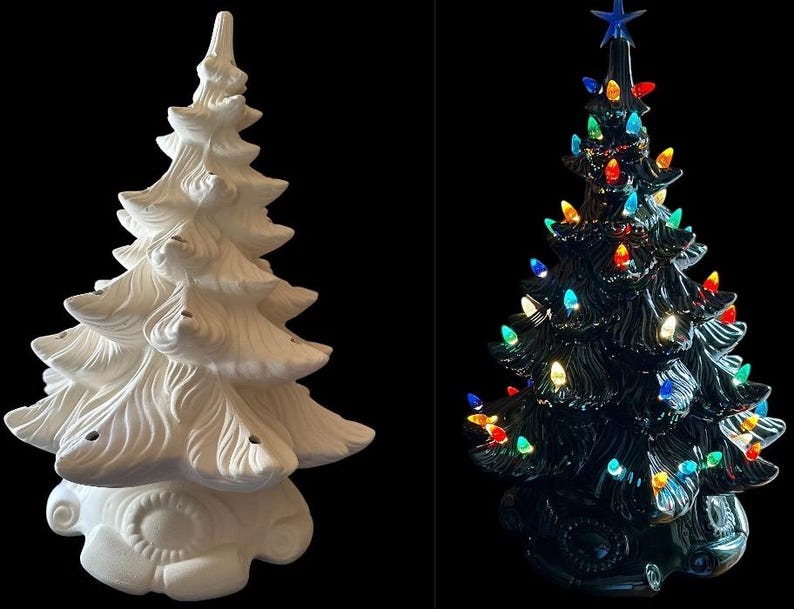 Atlantic A64 Ceramic Tree in Bisque Ready to Paint Ceramics DIY 16” - Etsy