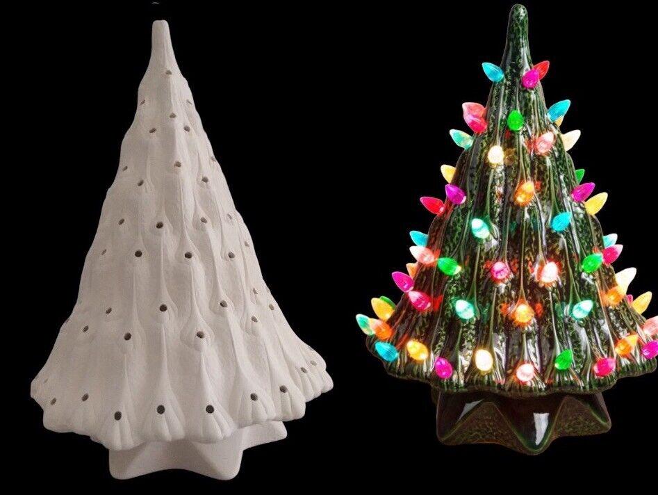 Ceramic Bisque Retro Mayco Lava Tree Ready to Paint - Etsy