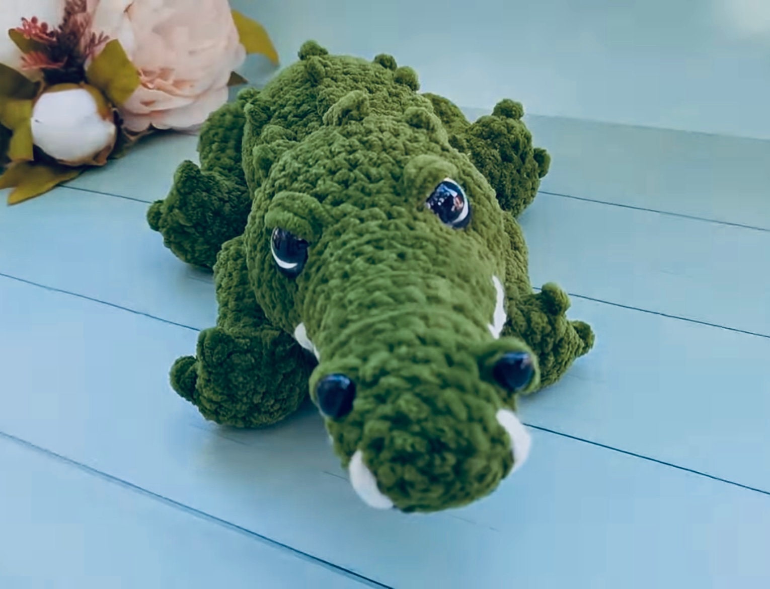 Amigurumi Crocodile Crochet Pattern, Amigurumi Animal, Crochet Big Toy ...