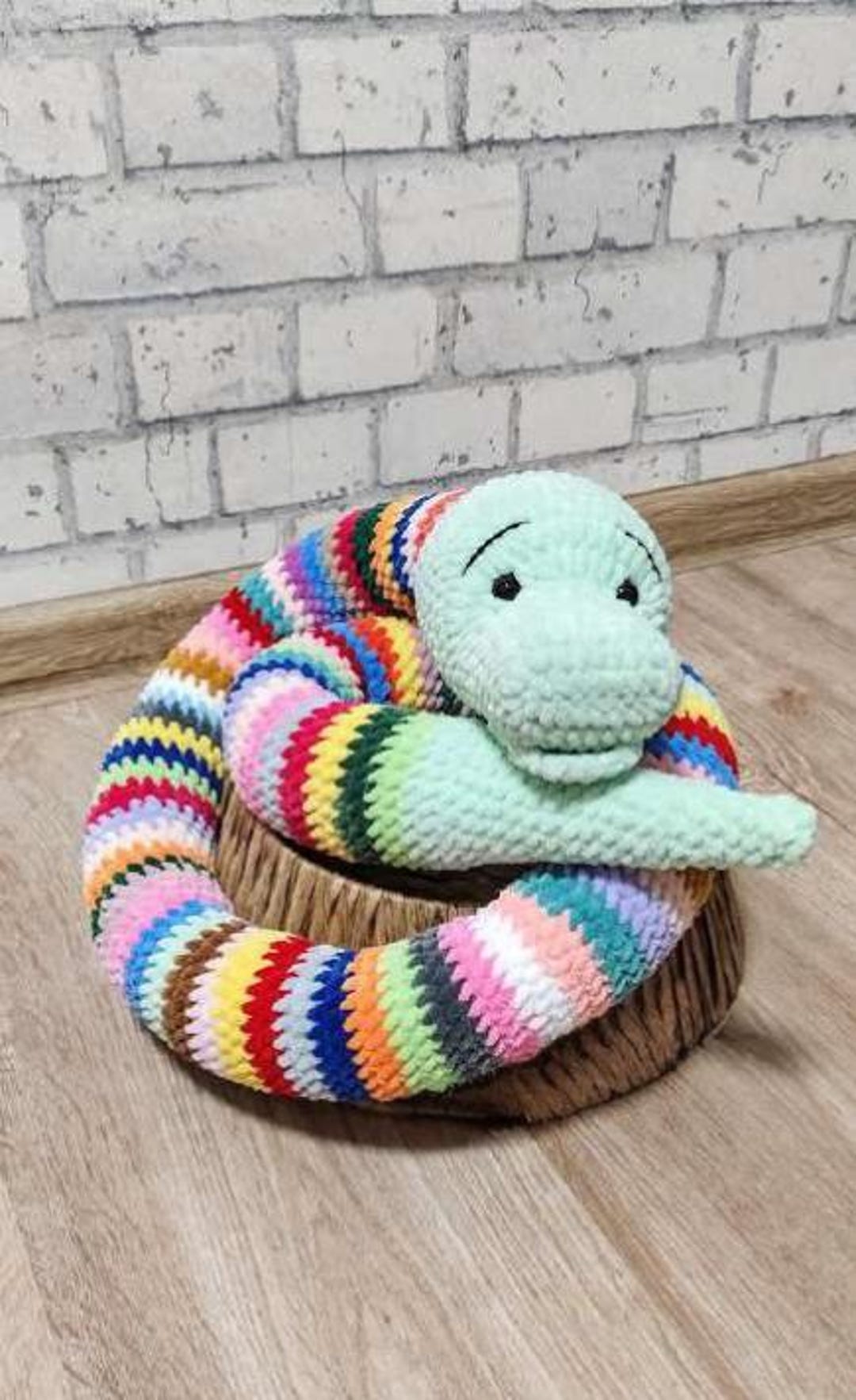 Amigurumi Snake Crochet Pattern, Big Animal Toy (PDF Pattern) - Etsy
