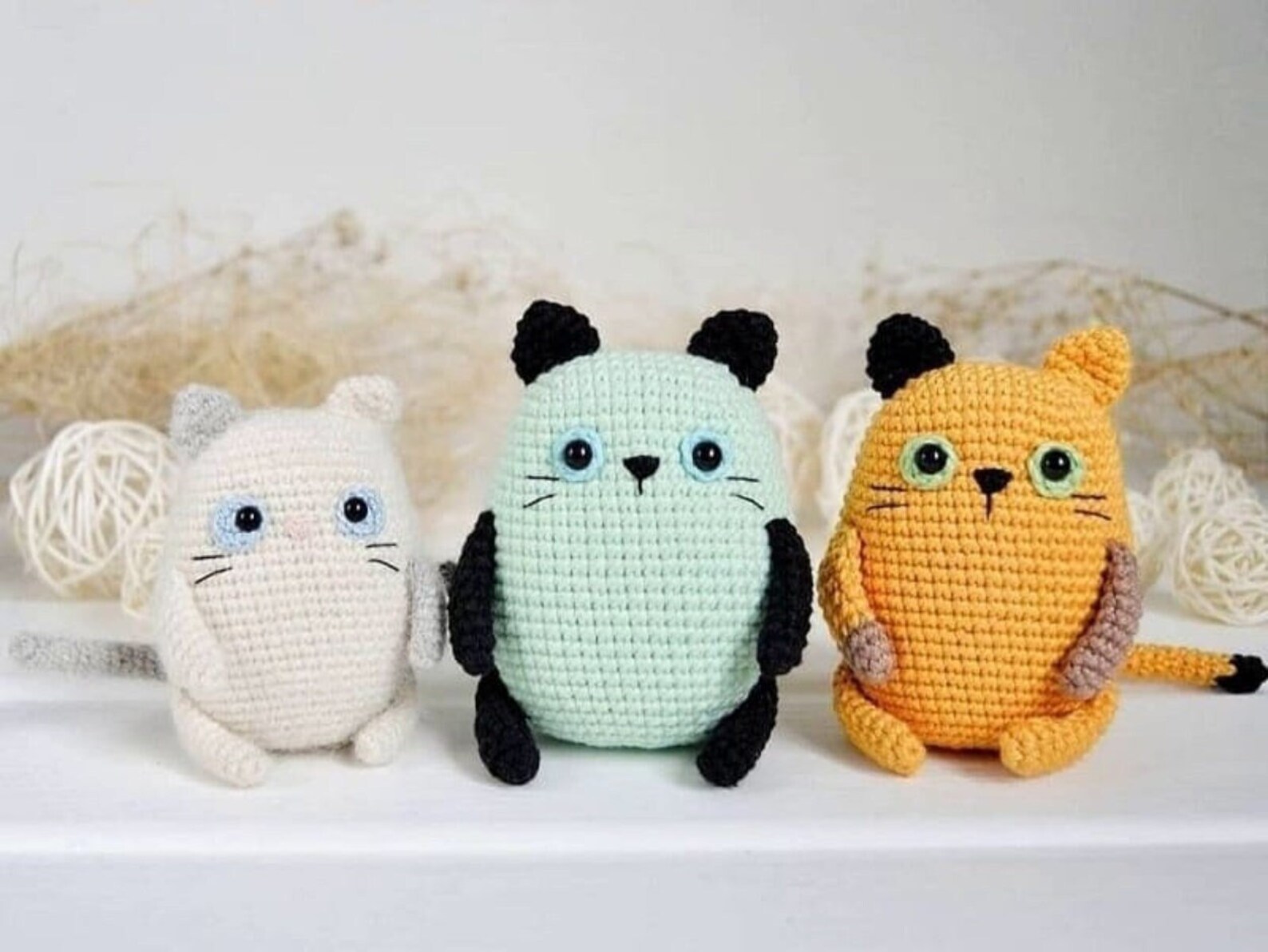Funny Cat Crochet Pattern, Amigurumi Cat Crochet Pattern, Cat Toy ...