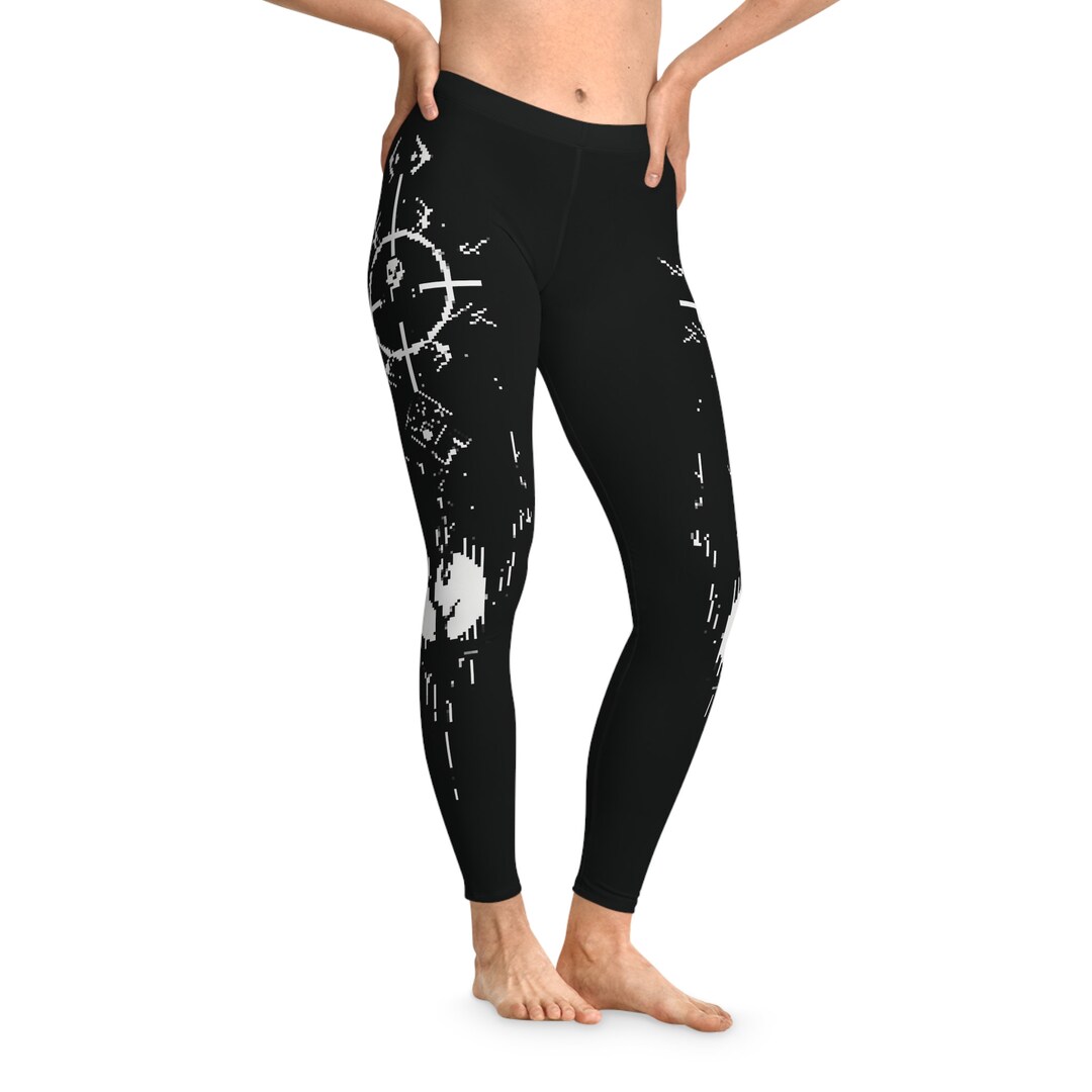 8 Bit Arcane Leggings, Yoga Pants, Psychedelic, EDM, Leggings for Women ...
