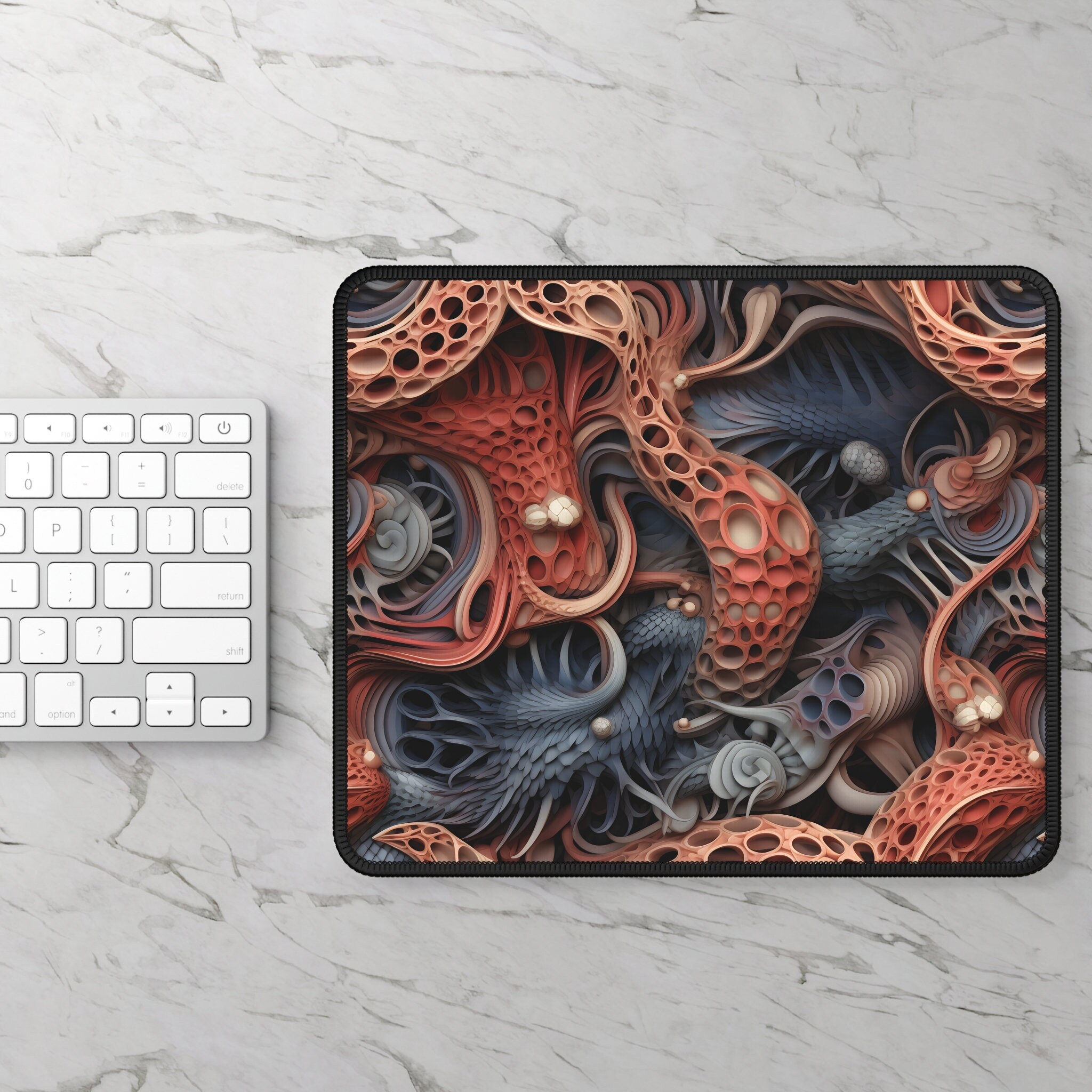 Tentacle Tempest Gaming Mouse Pad Mouse Pad Trippy Mouse - Etsy