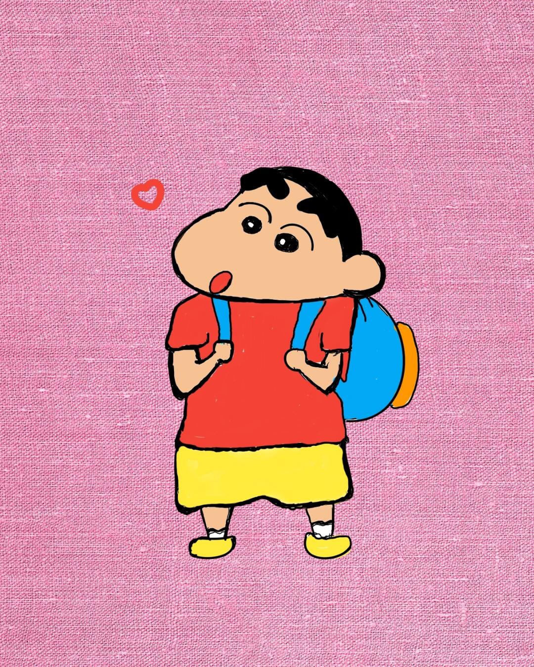 School Boy SHIN CHAN Svg/png/eps/jpg Vector Graphics Wall Art, Tshirts ...
