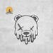 Dripping Teddy Bear SVG: Clipart, Vector, Cut File (digital Download ...