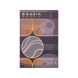 Bespin Starcruiser Inspired Poster - Etsy