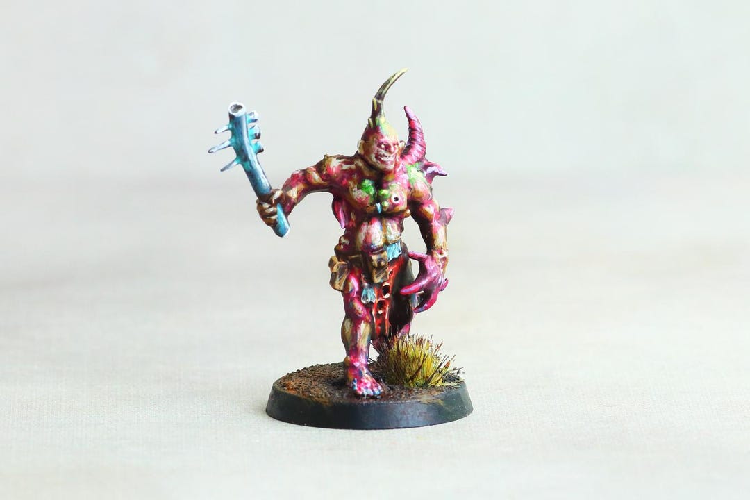 Warhammer 40k Death Guard Poxwalker. Assembled and Painted. Ready for ...