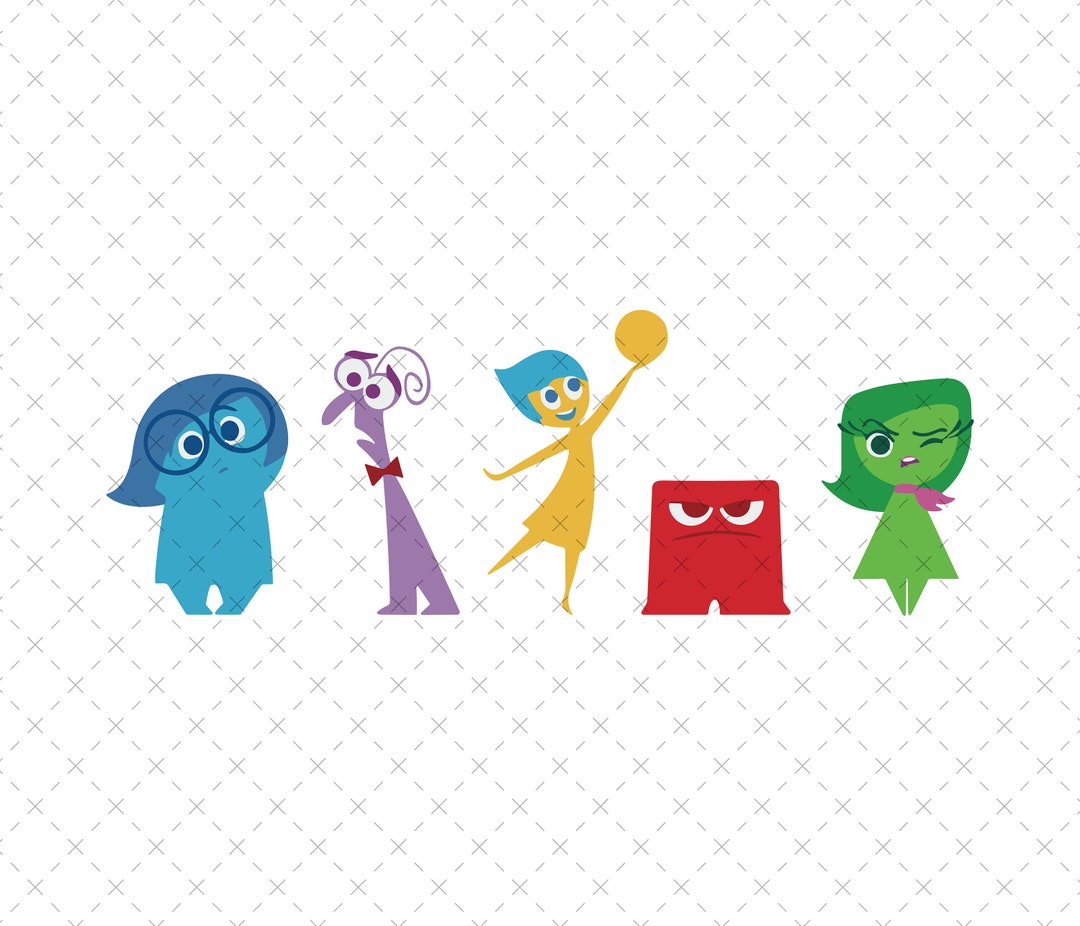 Inside Out PNG, Inside Out Characters Digital Download, Inside Out How ...