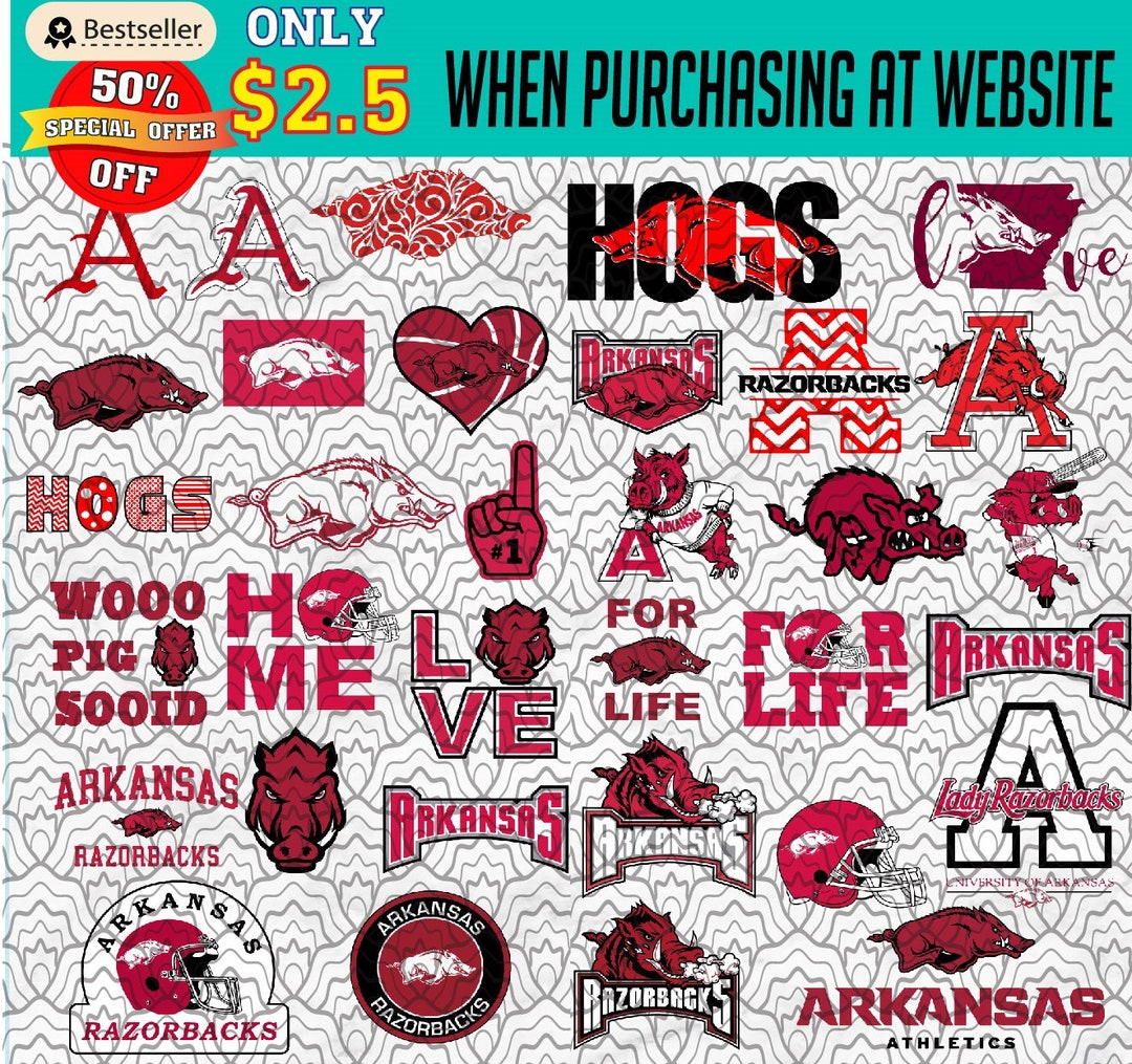 Arkansas Razorbacks Team Bundle Svg Arkansas Razorbacks Svg - Etsy
