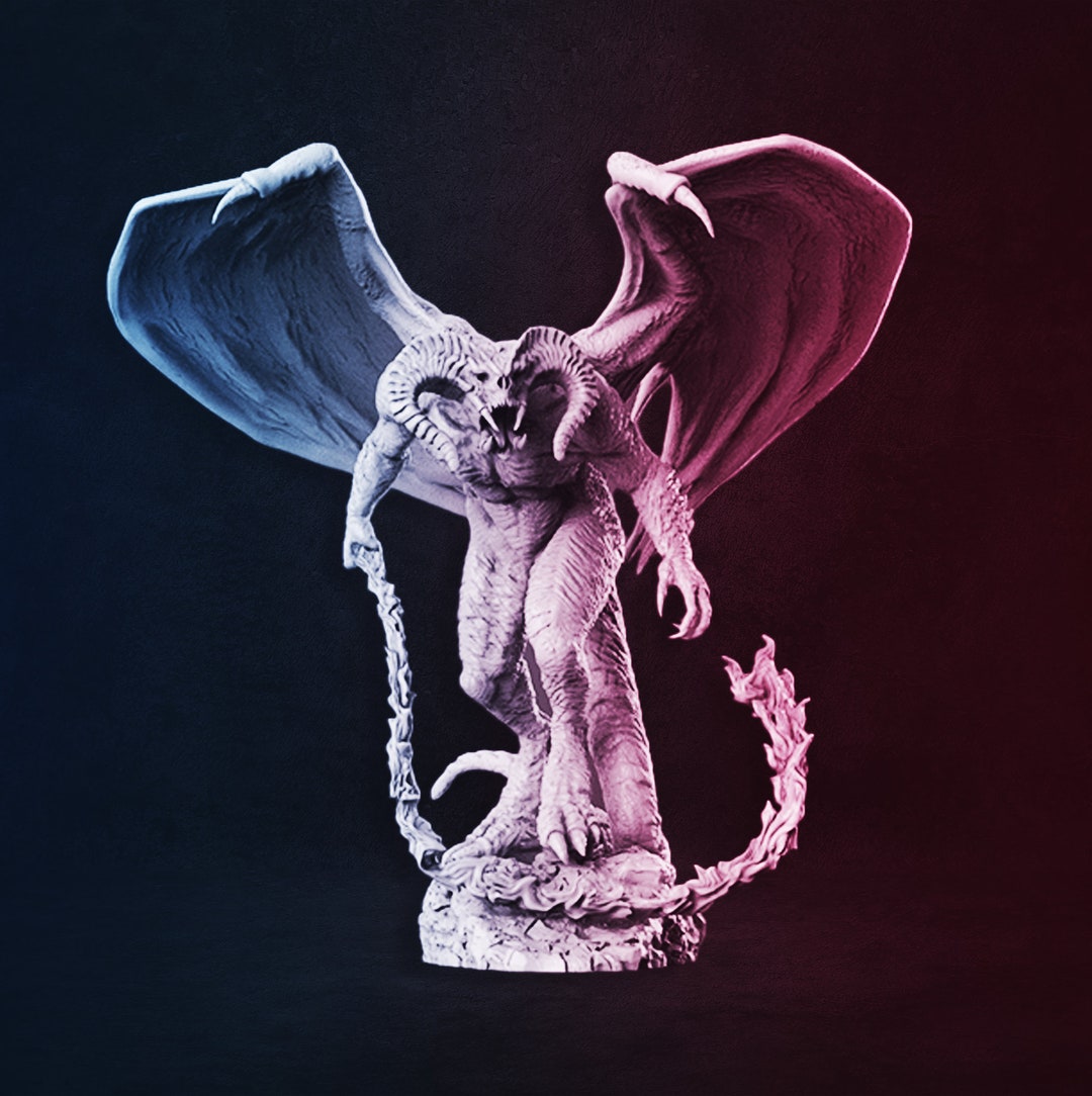 Balrog 3D Model STL File LOTR Balrog Figure Stl Balrog 3D - Etsy