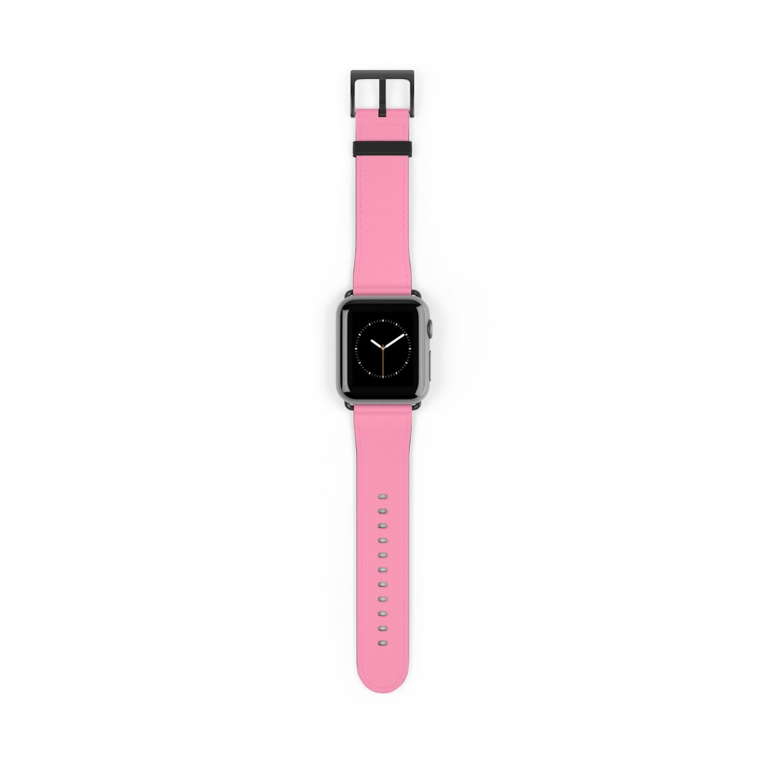 Soft Pink Apple Watch Strap - Elegant Pastel Band for Apple Watch Pale ...