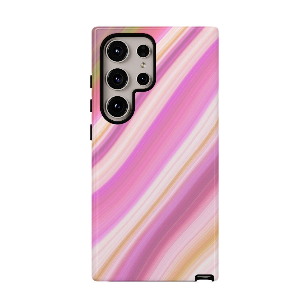 Abstract Pink Swirl Phone Case for Samsung, iPhone and Google Pixel ...