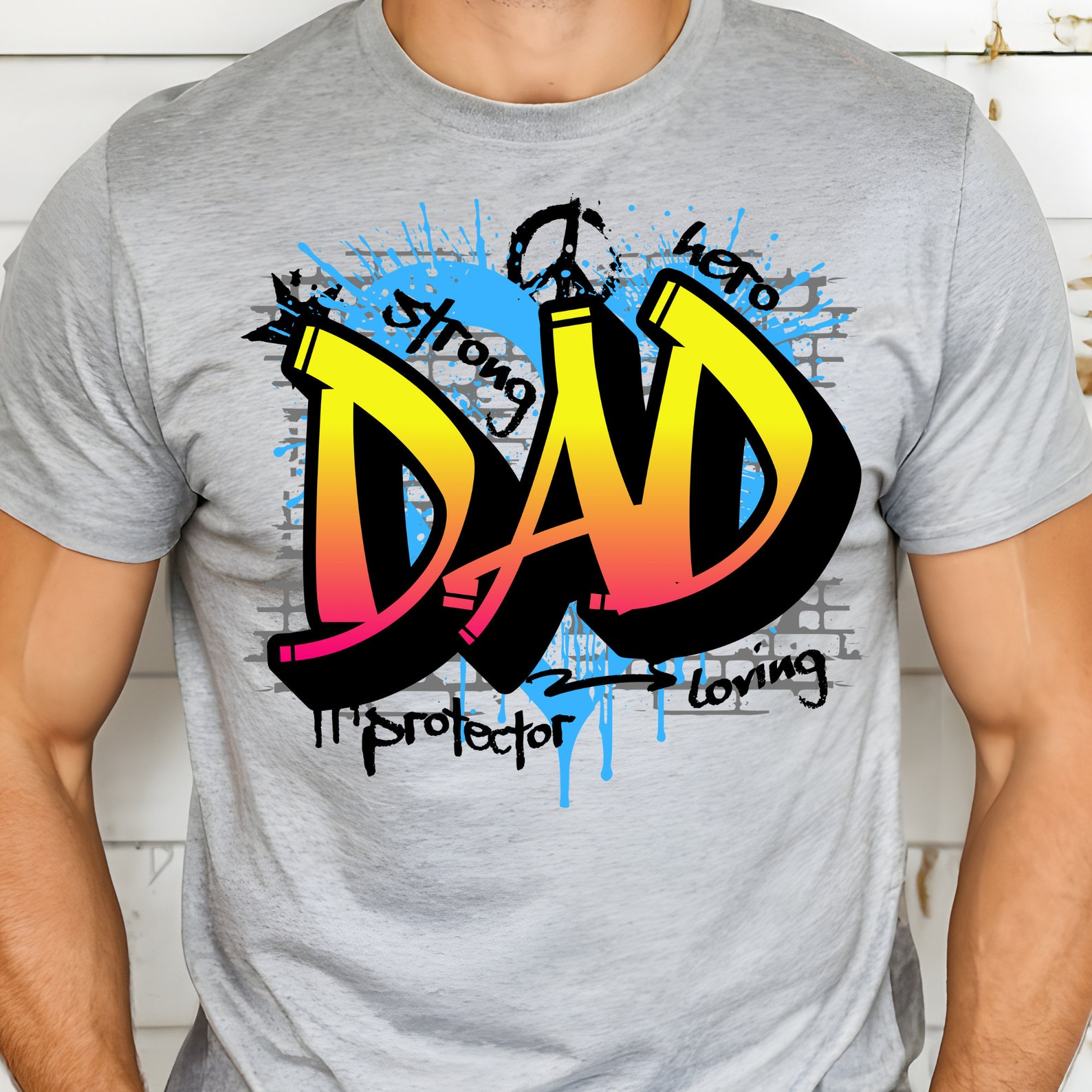 Dad Graffiti Png Svg, Father Graffiti Png, Father’s Day Png Sublimation ...