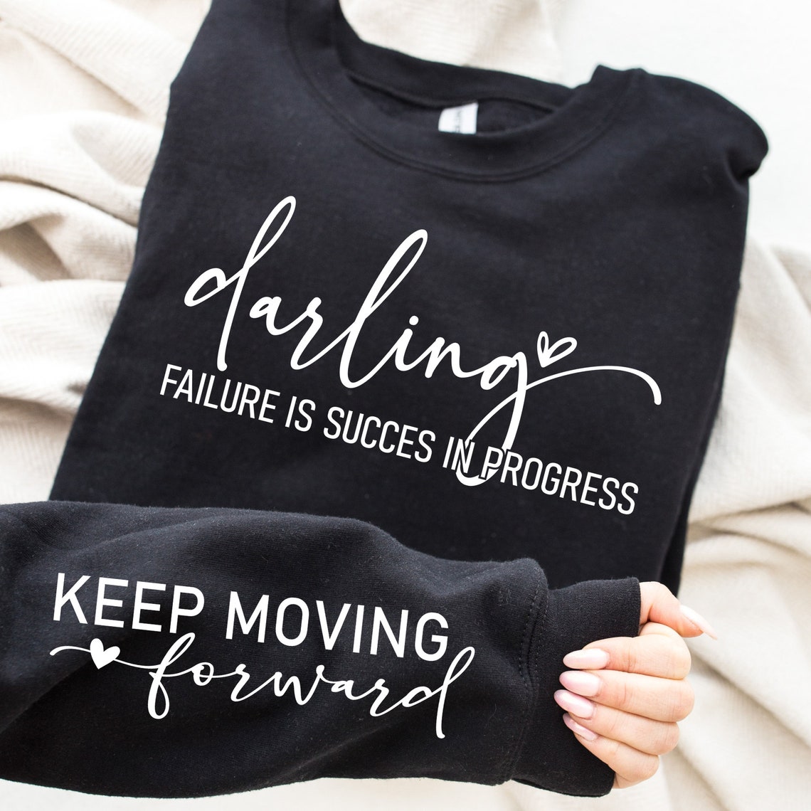 Darling Keep Moving Forward SVG PNG Sublimation, Sleeve Design ...
