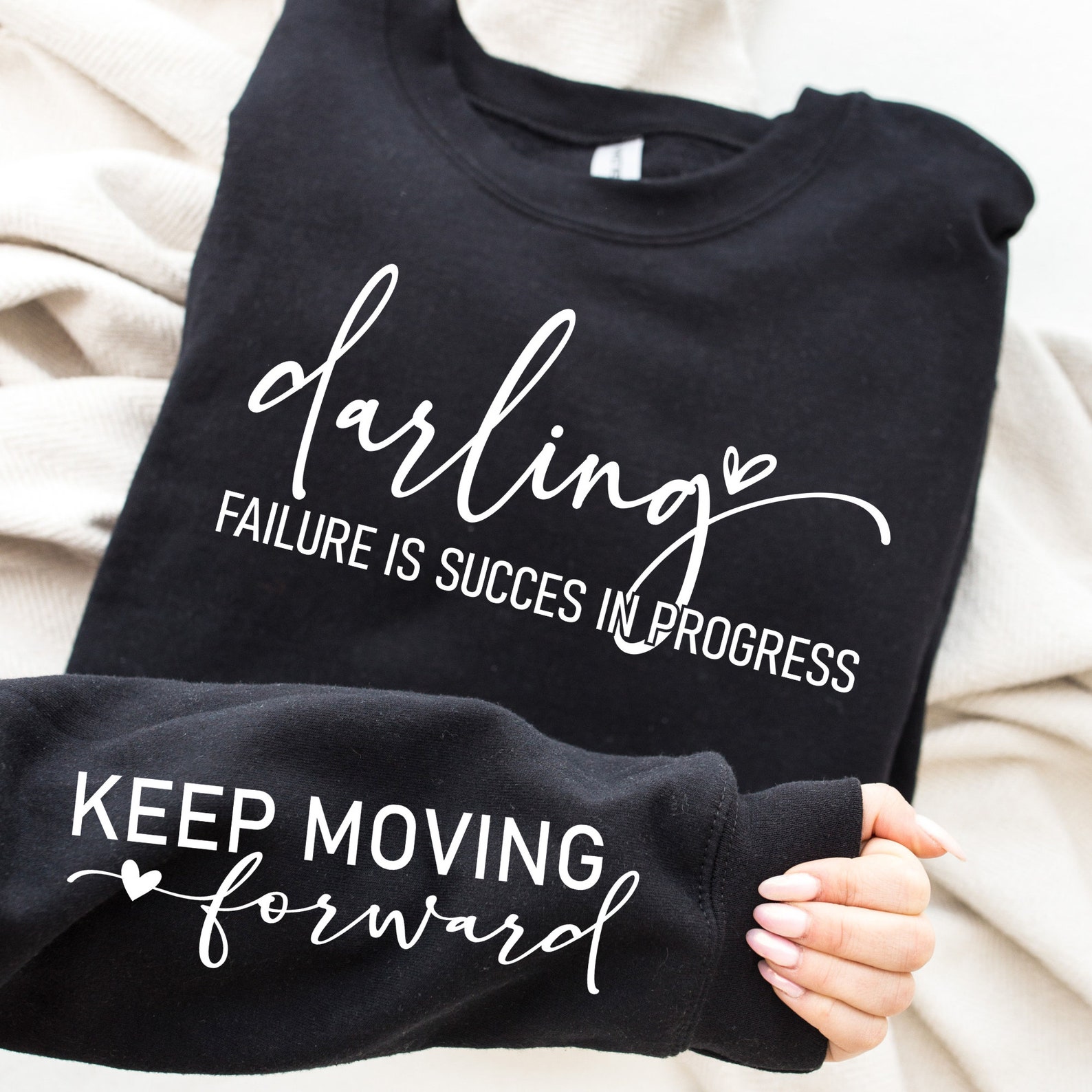 Darling Keep Moving Forward SVG PNG Sublimation, Sleeve Design ...