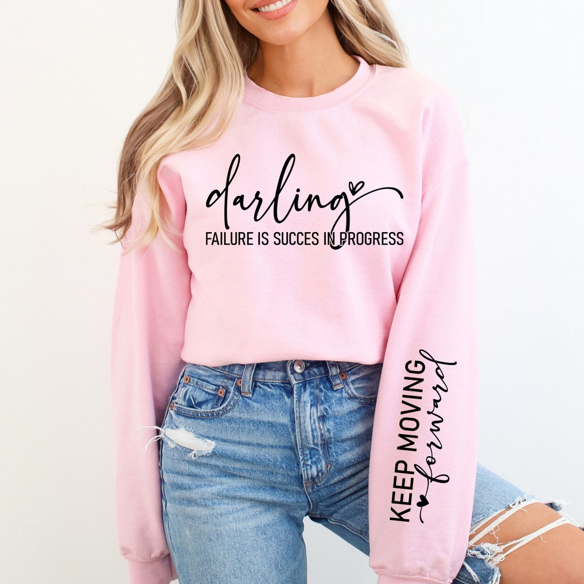 Darling Keep Moving Forward SVG PNG Sublimation, Sleeve Design ...