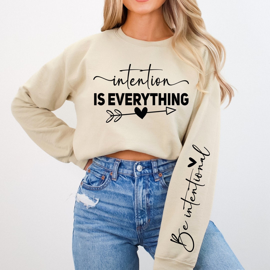 Intention is Everything SVG PNG, Boho Self Love Svg, Motivational ...