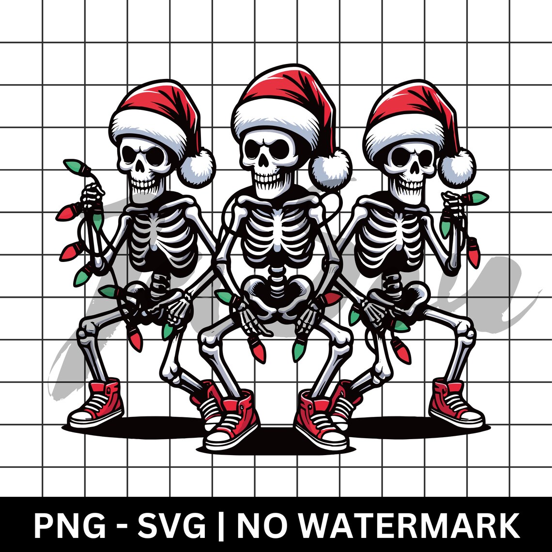 Dancing Skeleton Png Skeletons Christmas Png Skeletons Png - Etsy