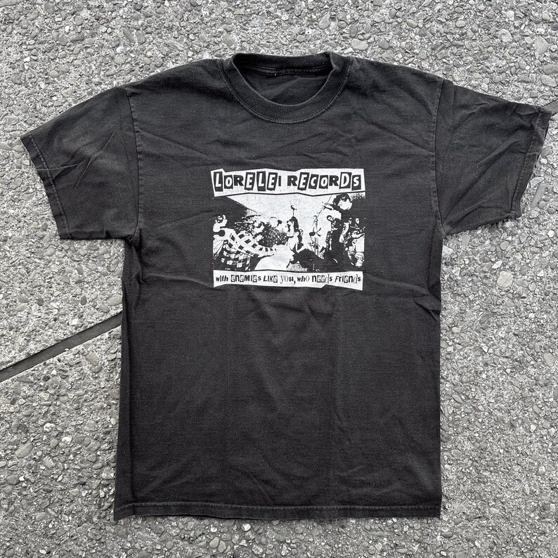 Lorelei Records T-shirt (B2)- - Etsy