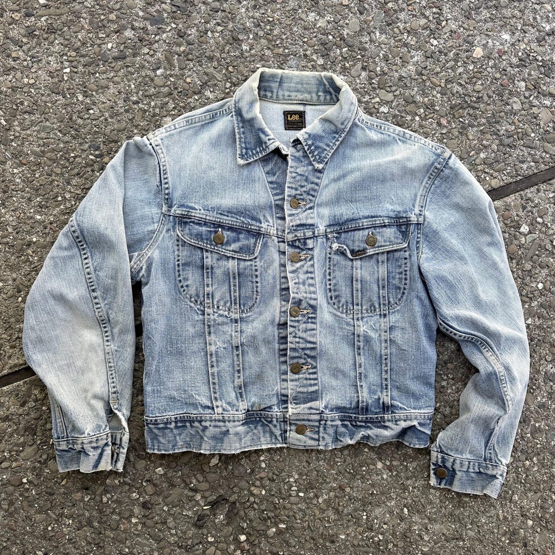 Vintage 1970s Lee Denim Jacket (B5)- - Etsy