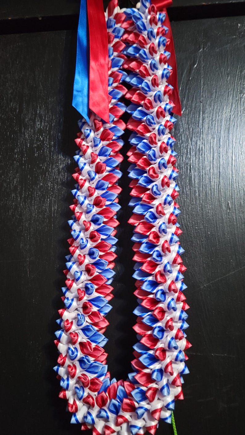 36in Ribbon Lei Spiral Style for Graduation,birthday,mothers Day ...