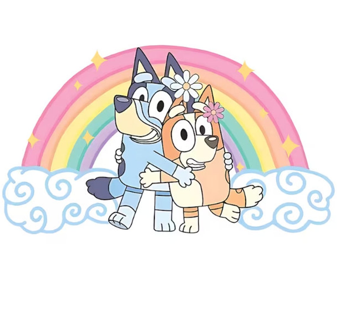 Bluuey Bingo Png Bluey Svg Cortar archivos para Cricut - Etsy México