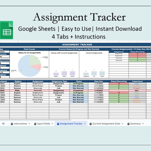 High School Planner Template - Etsy