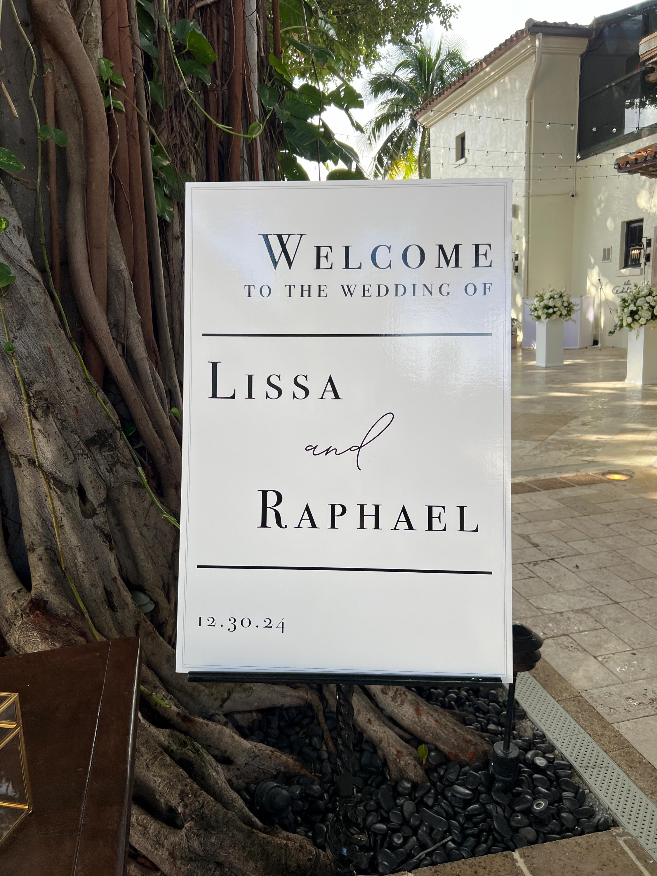 Wedding Welcome Sign Decals - Etsy