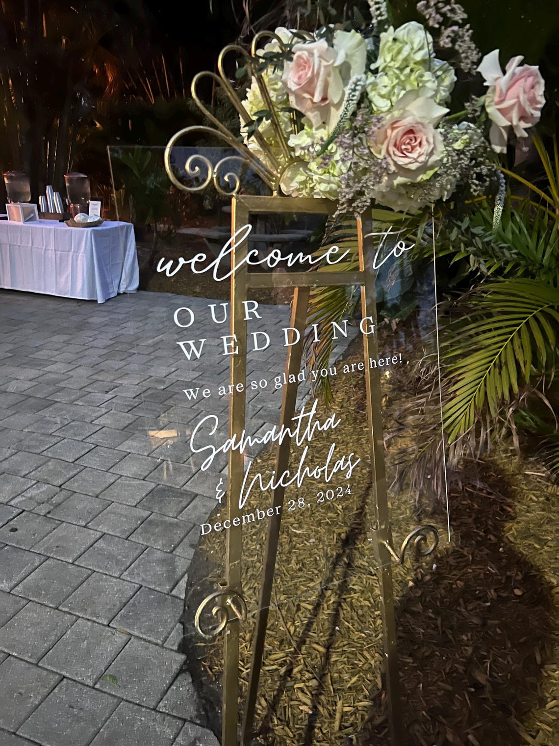 Wedding Welcome Sign Decals - Etsy