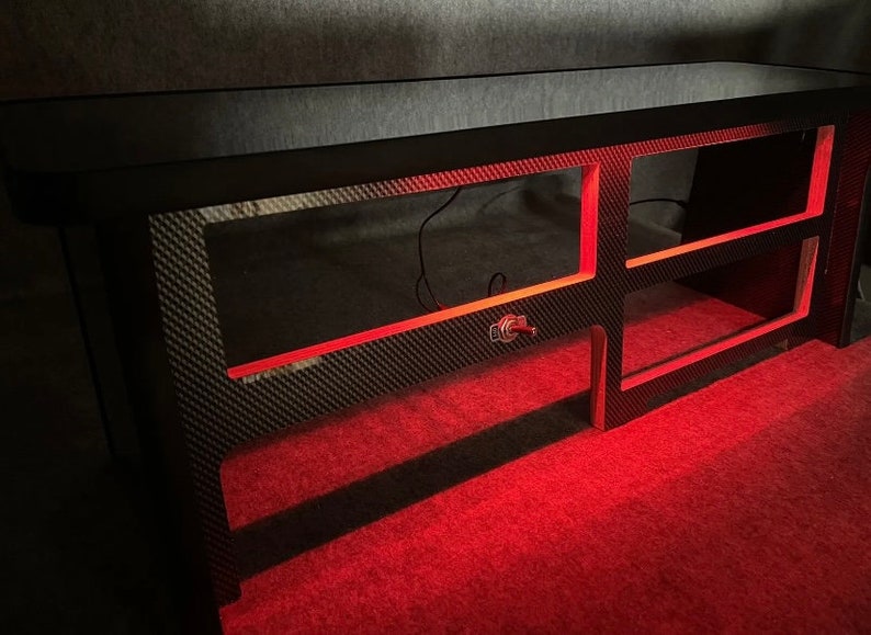 3-panel Saitek Pro Flight Simulator Desktop Cockpit Housing With LED ...