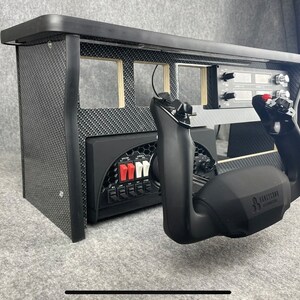 Flight Simulator Desktop Cockpit for Honeycomb Yoke Saitek Panels With ...