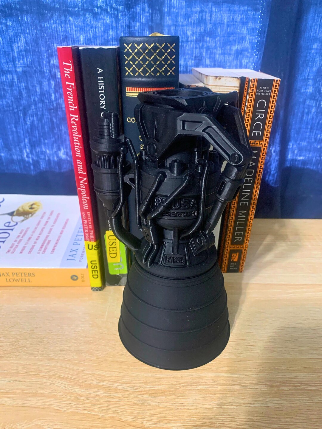 Miniature Decorative Rocket Engine - Aerospace Charm for Your Space - Etsy