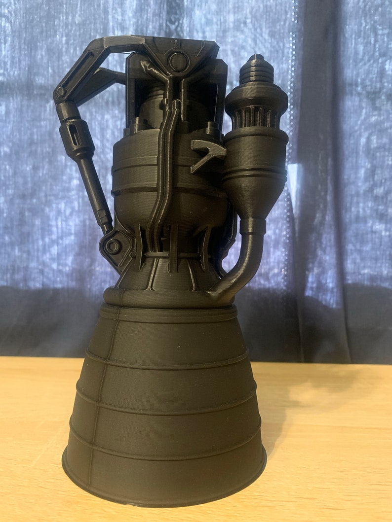 Miniature Decorative Rocket Engine - Aerospace Charm for Your Space - Etsy