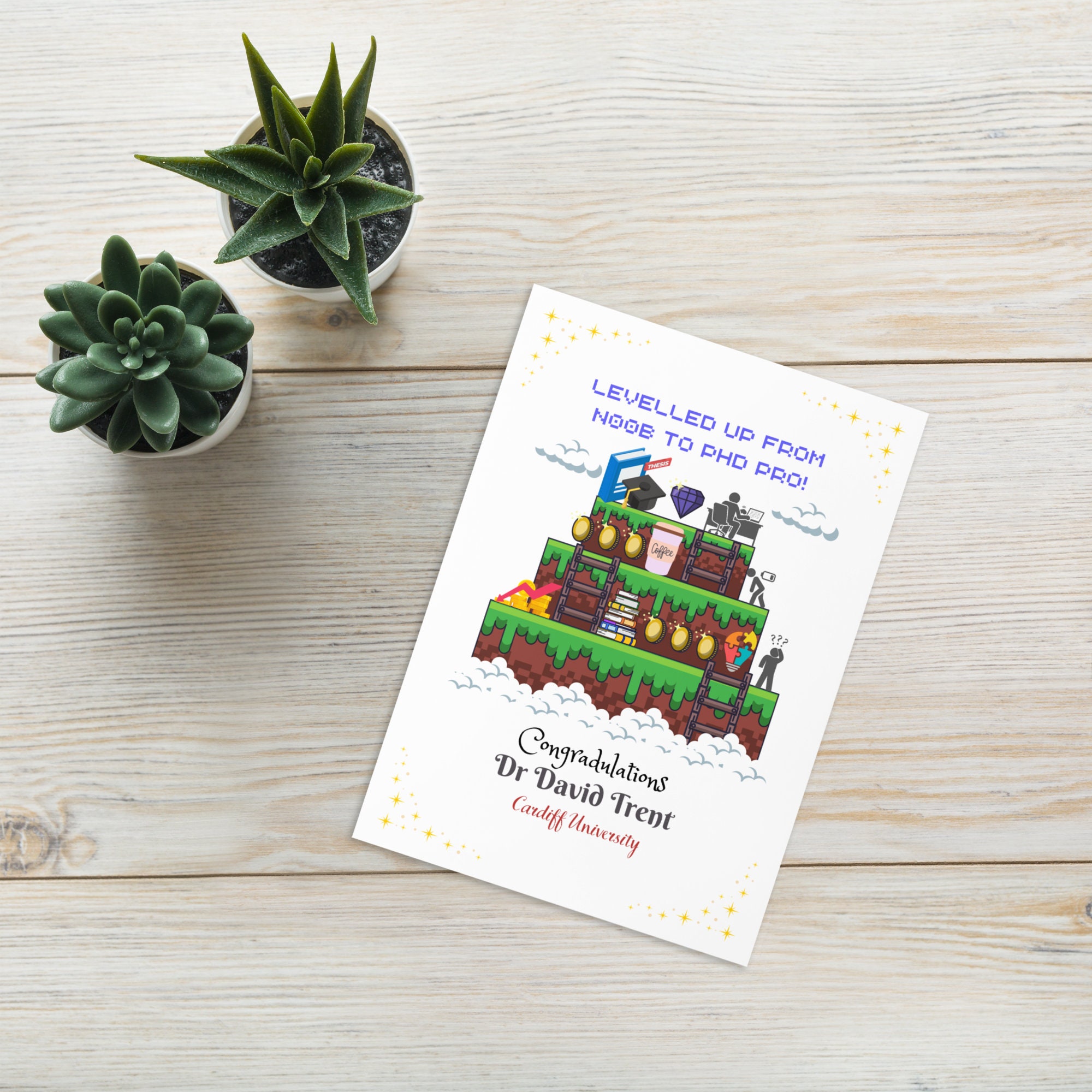 Phd Graduation Digital Download Card for Phd Graduation Instant ...