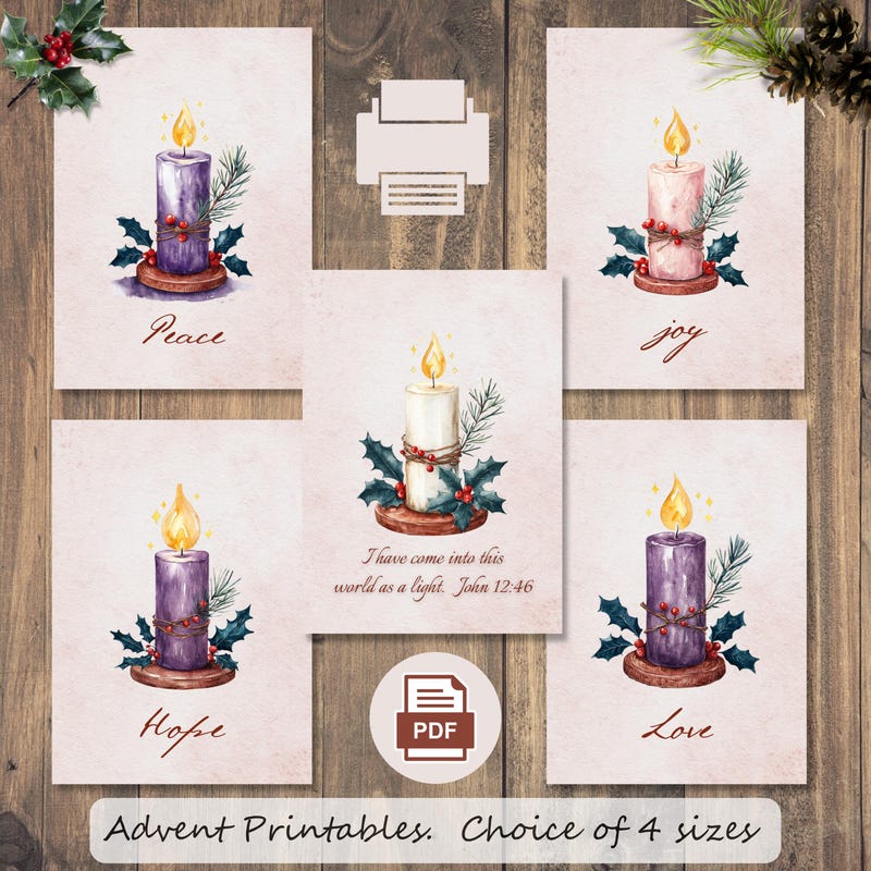 Advent Decor - Etsy
