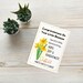 Birth Flower New Baby Card: Printable PDF, 5x7 Templates (digital ...