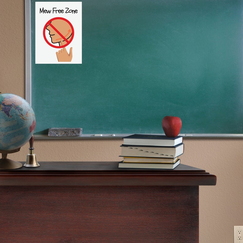 Digital Download Poster Printable Poster for Classroom Decor Mewing ...