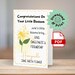 Birth Flower New Baby Card: Printable PDF, 5x7 Templates (digital ...