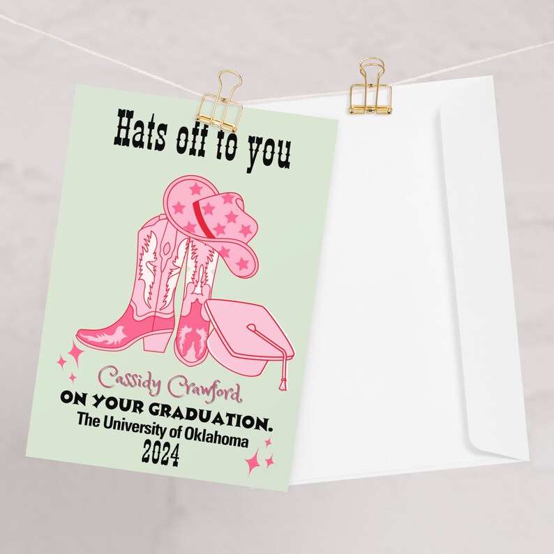 Canva Editable and Printable Graduation Card for Graduation Card ...