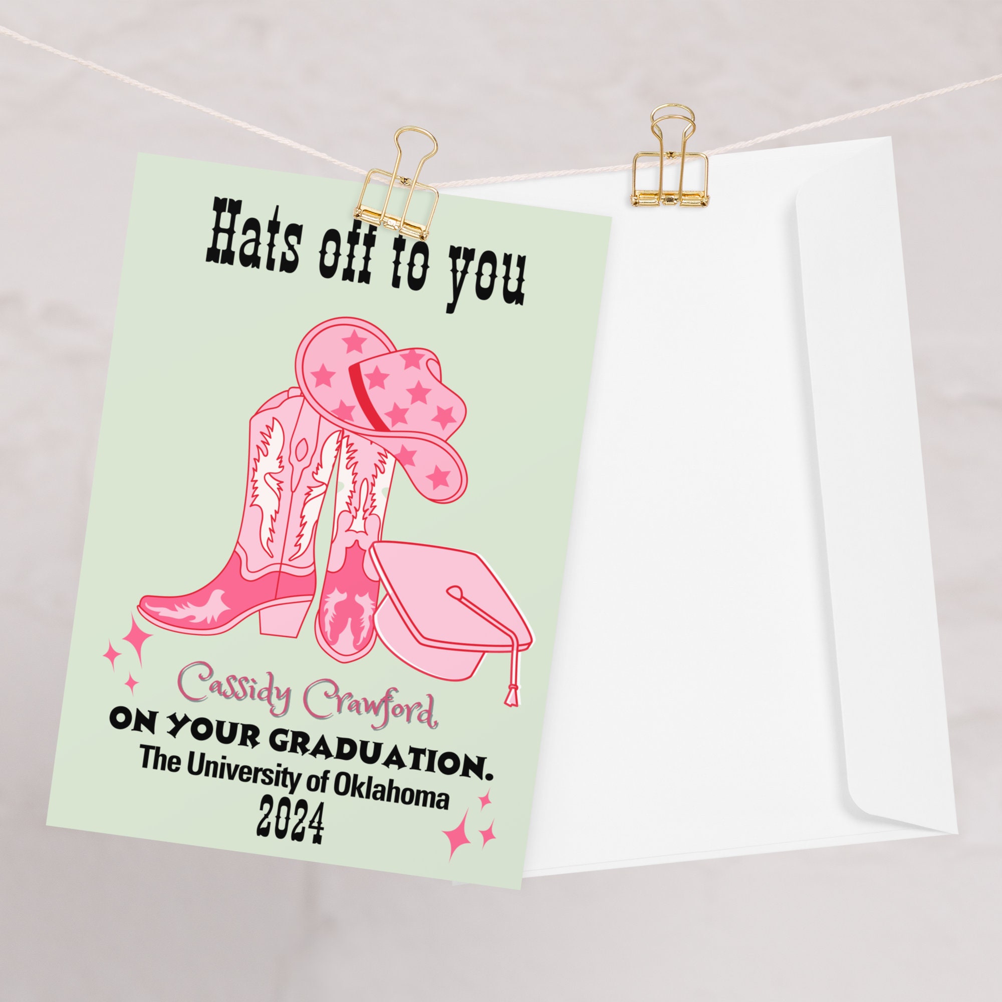 Canva Editable and Printable Graduation Card for Graduation Card ...