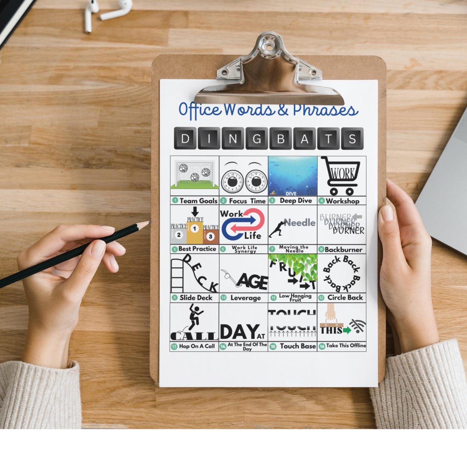 Printable Office Games Team Building Games Office Dingbats Get to Know ...