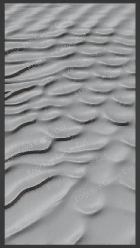 Abstract Waves Bas Relief STL File | CNC 3D Model - Etsy